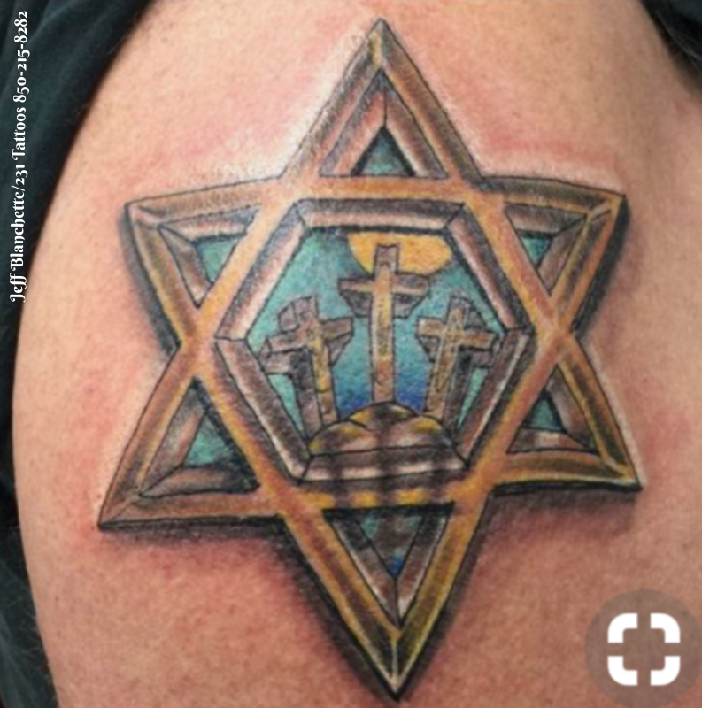 Tribal Star Of David Tattoo Designs