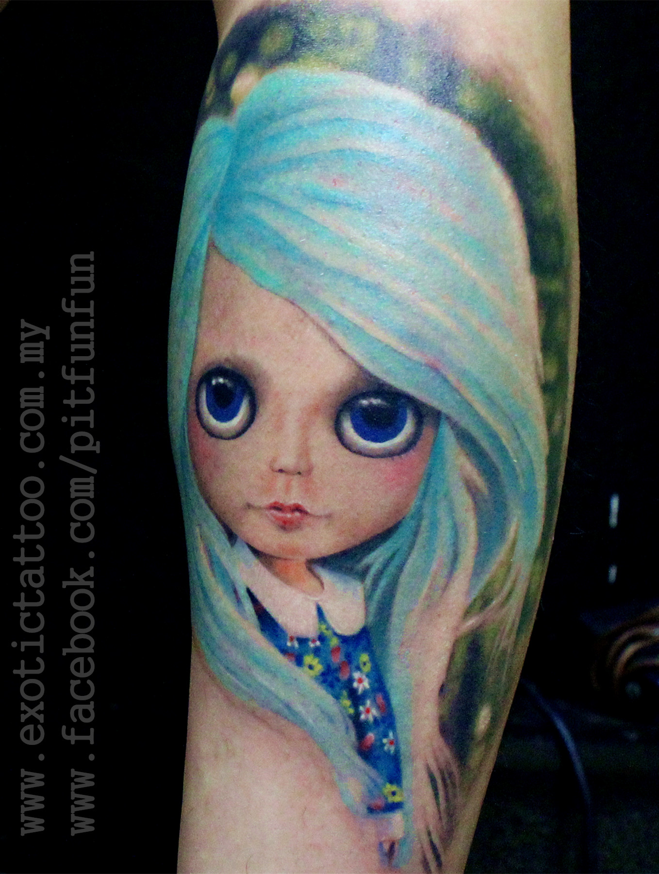 Porcelain Doll Tattoo