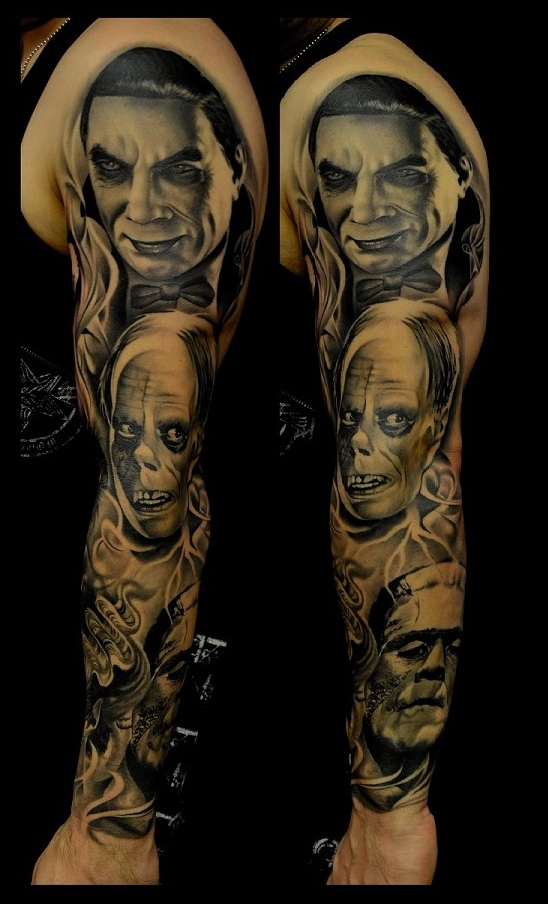 Classic Horror Tattoos