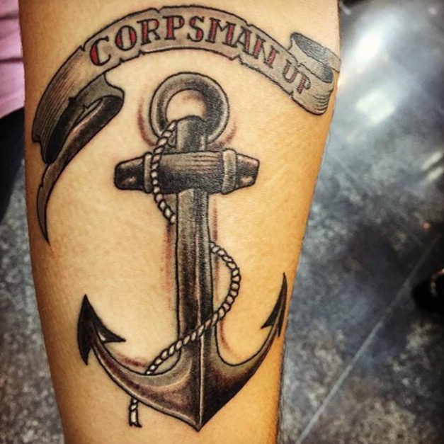 Corpsman Tattoo Sleeve