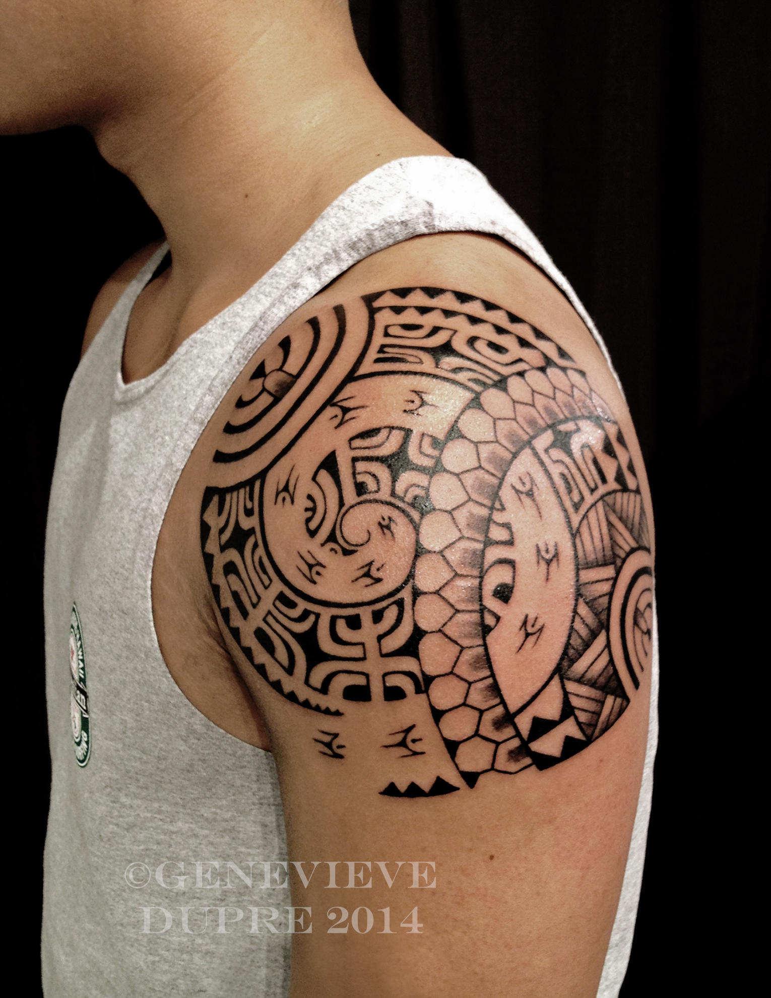 Maori Wave Tattoo