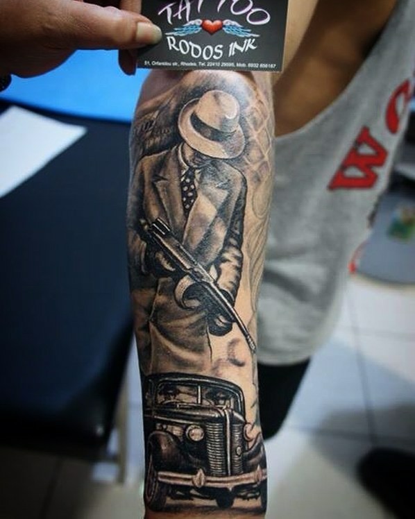 Italian Mobster Tattoos