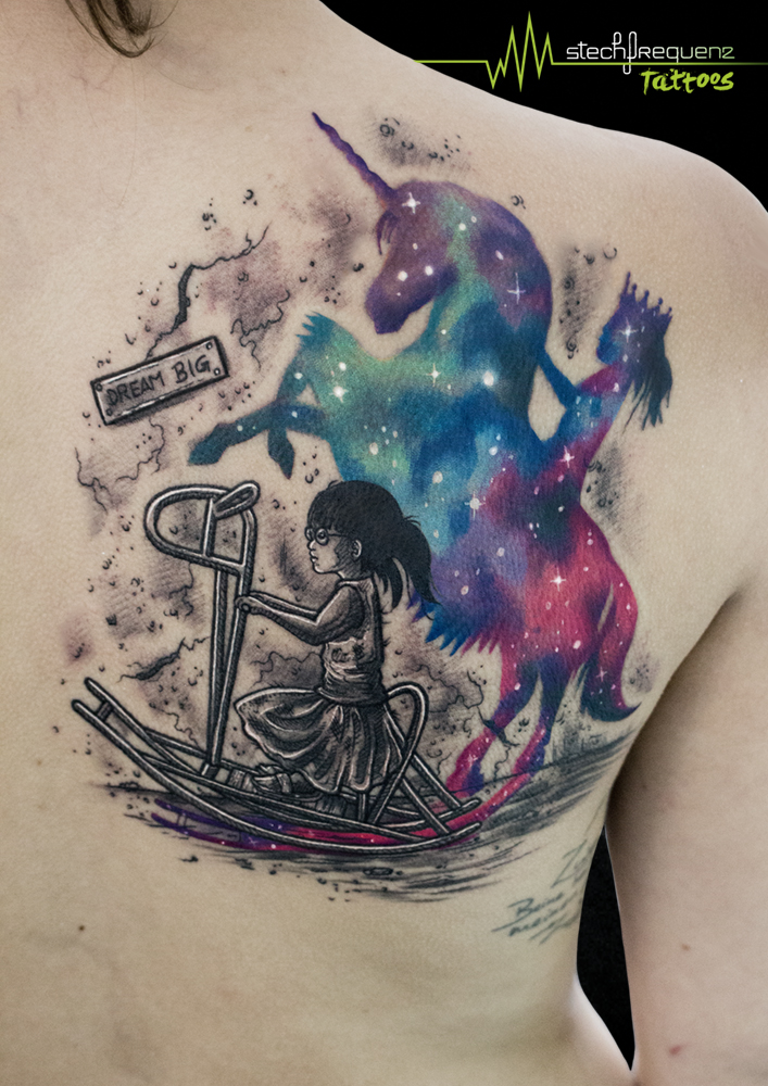 Universe Back Tattoo