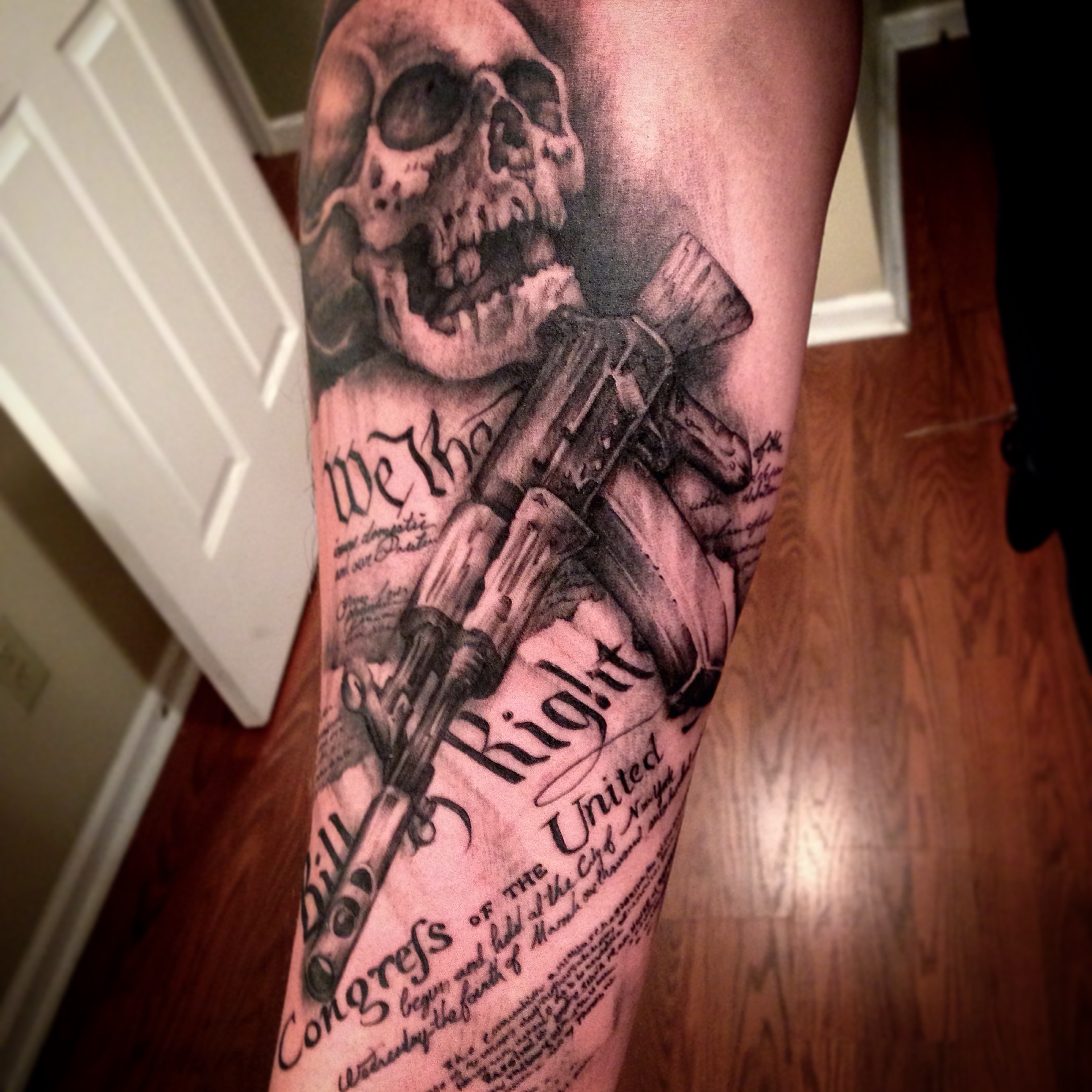 Second Amendment Tattoo Designs