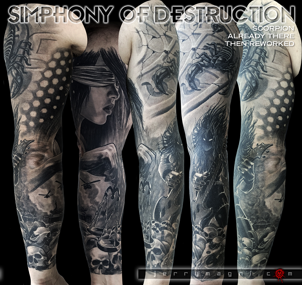 Realistic Tattoo Sleeve